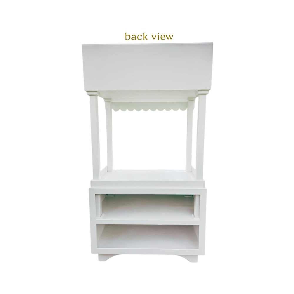 Moonflower Market Stand - Be Gathered Rentals | Huntsville, AL Event ...