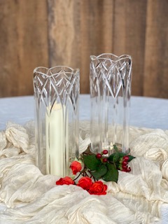 Hurricane - Cut Glass - Danner and Soli Event Rental