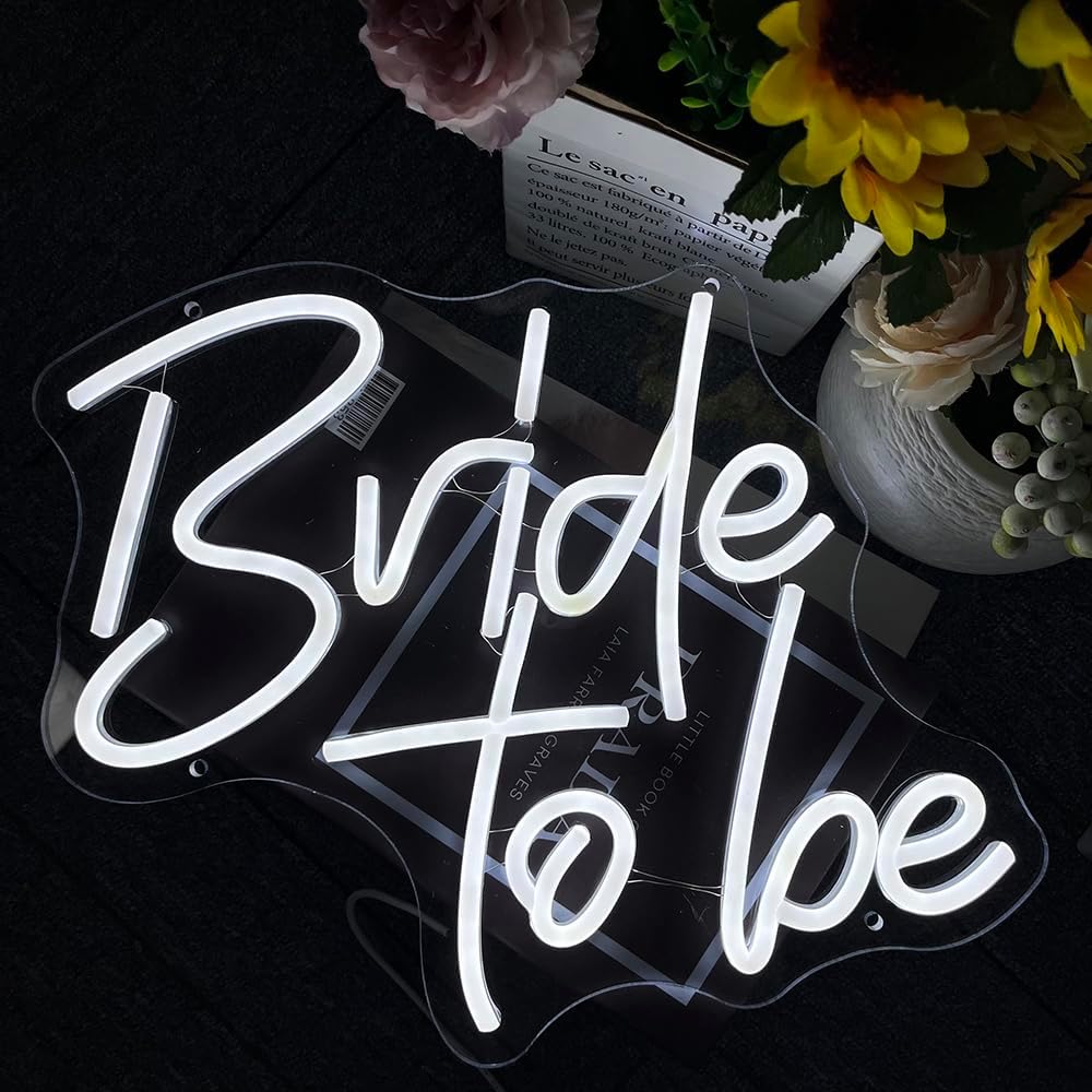s423 bride to be neon sign 8"x12" - For the Love of Pete – Salem, Oregon