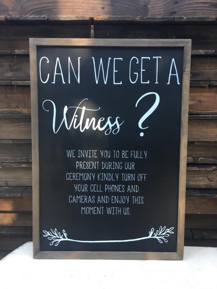 S873 Can we get a Witness sign - For the Love of Pete – Salem, Oregon