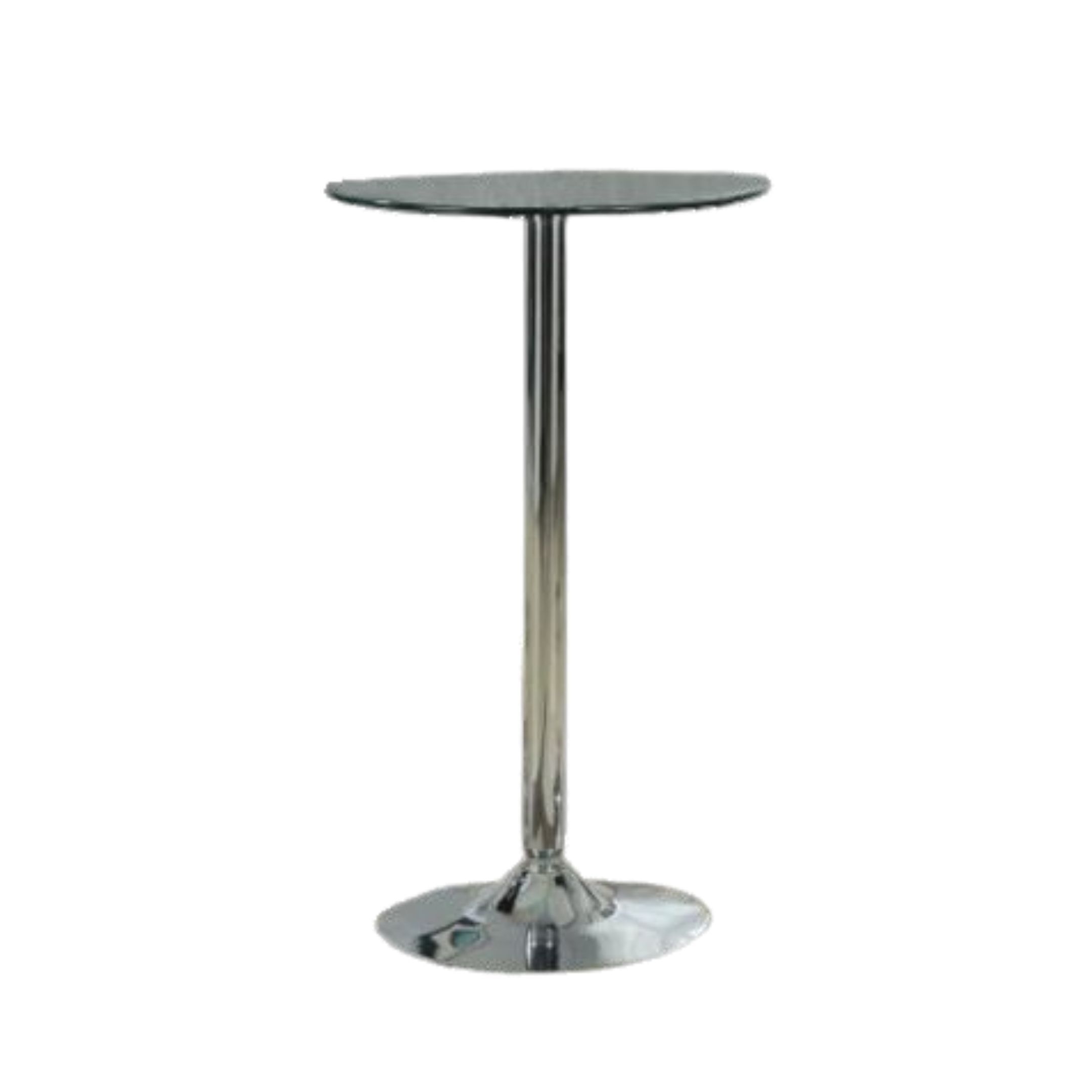 Chrome/Glass Bar Table - Eventology