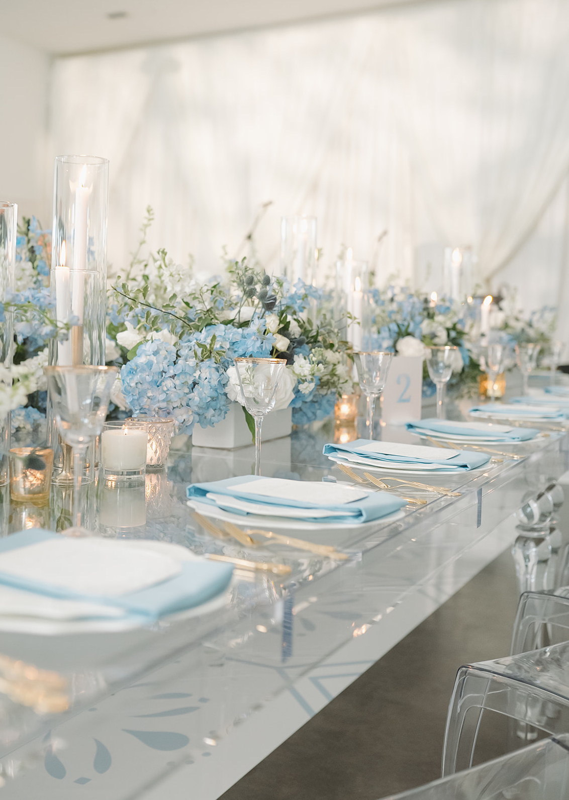 Supernatural Acrylic Dining Table - Set of 2 - Eventology