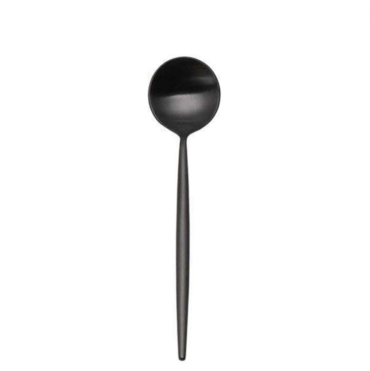 Black Luna Modern Tea Spoon (10) - Eventology