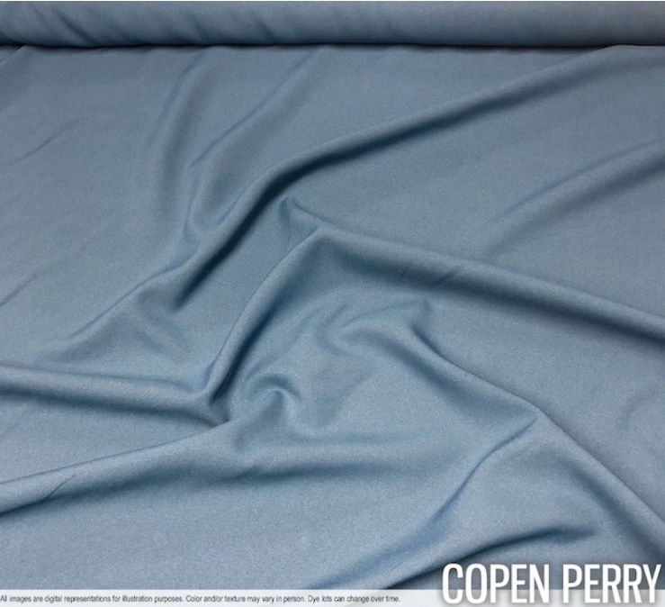 Premium Poly Poplin in Copen Perry - Eventology