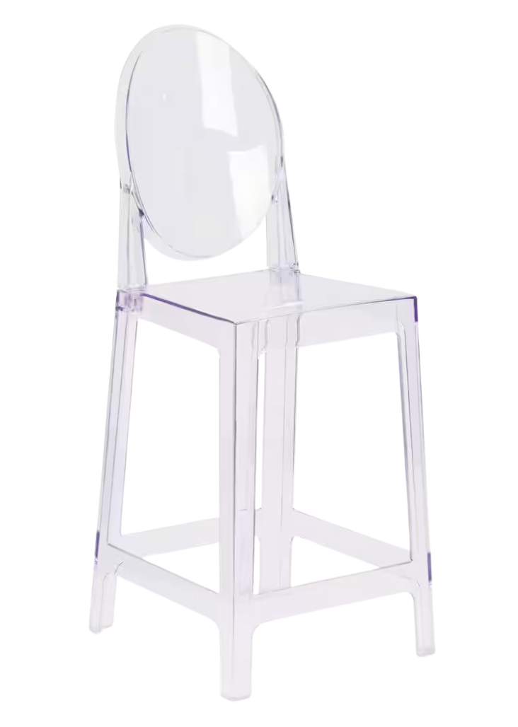 Ghost Bar Stool - Balloon Bar Tampa Bay