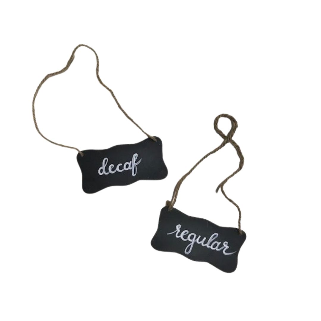 Chalkboard: Mini Hanging Sign with Twine - Linen + Loot | Event Rentals ...
