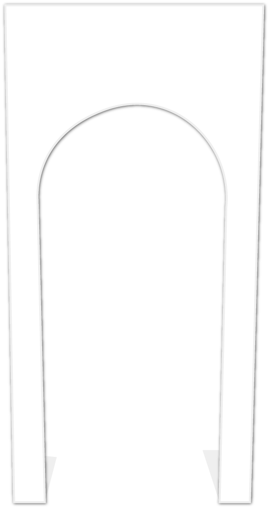 ARCH CUT OUT STANDING FRAME - Prophouse