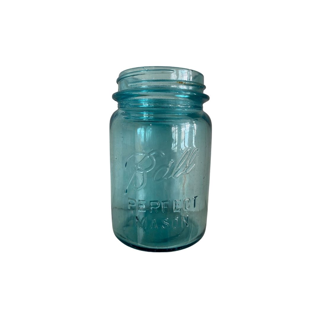 Pint Blue Mason Jar - Assorted - Relics Rentals