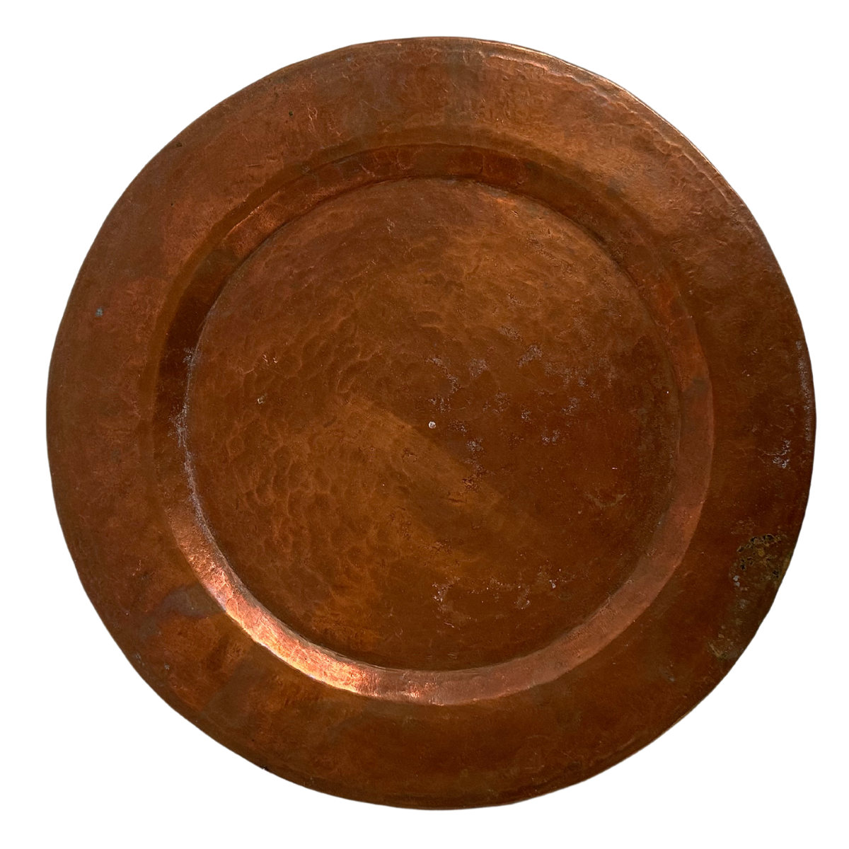 Copper Charger - Assorted - Relics Rentals