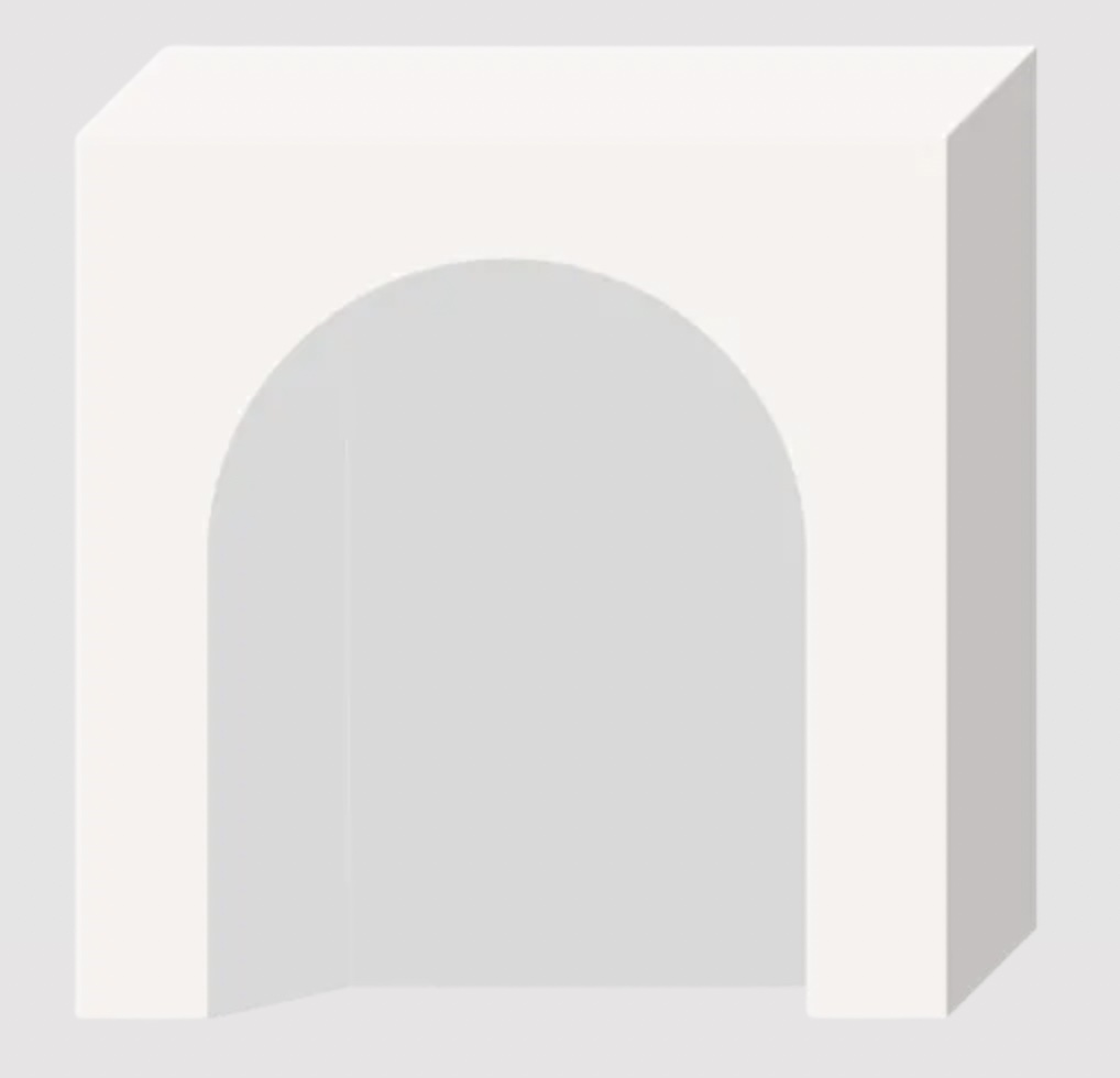 6FT x 8FT x 2FT Enclosed Arched Alcove - Gathered. Boutique Rentals ...